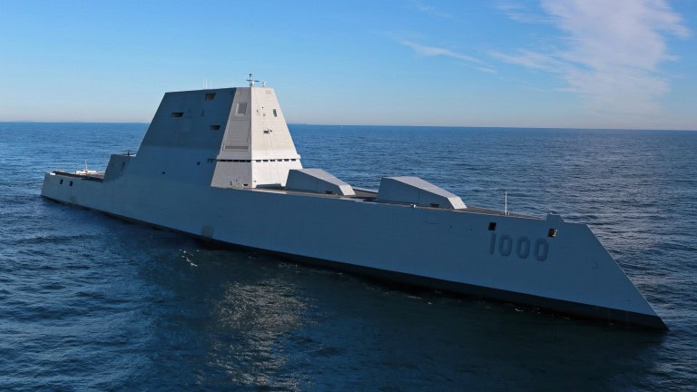 Stealth destroyer: "USS Zumwalt" sets sail