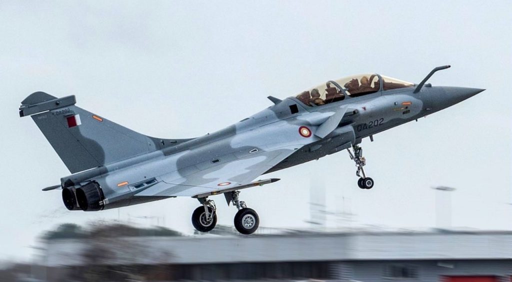 Dassault: First Rafale handed over to Qatar
