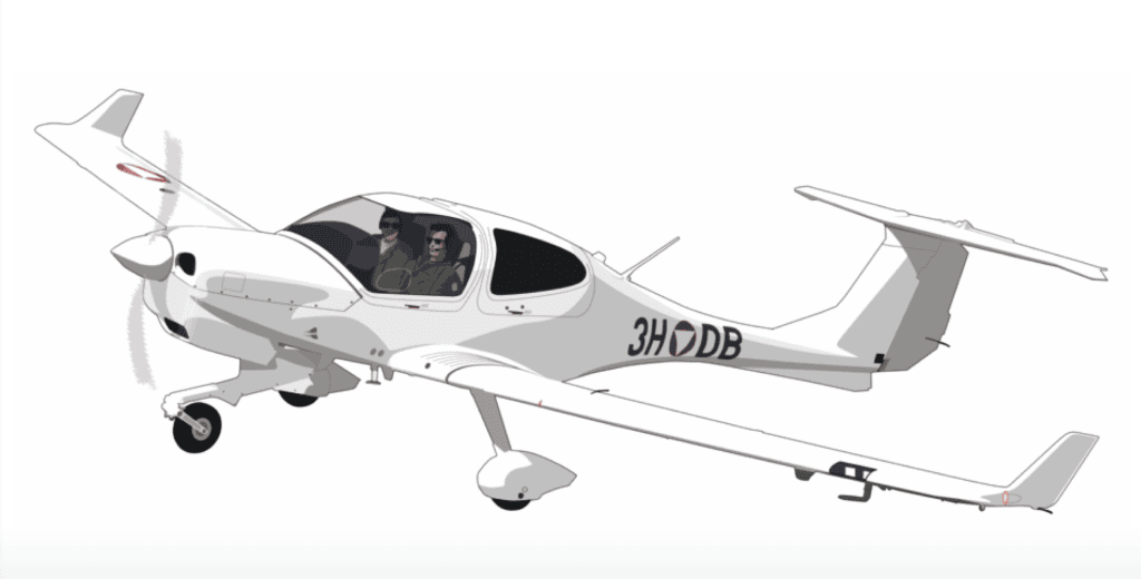 The performance features of the new DA40 training aircraft