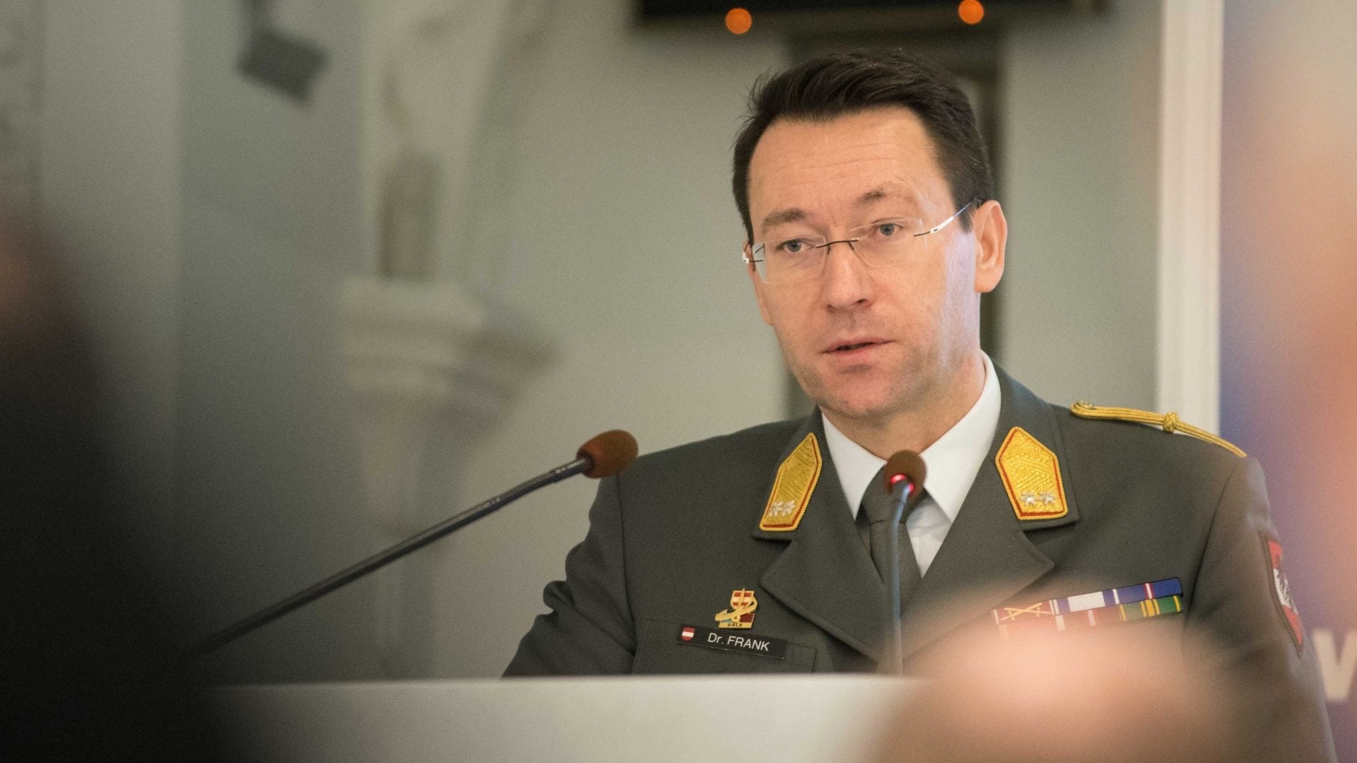 Major General Johann Frank is the new head of MVB