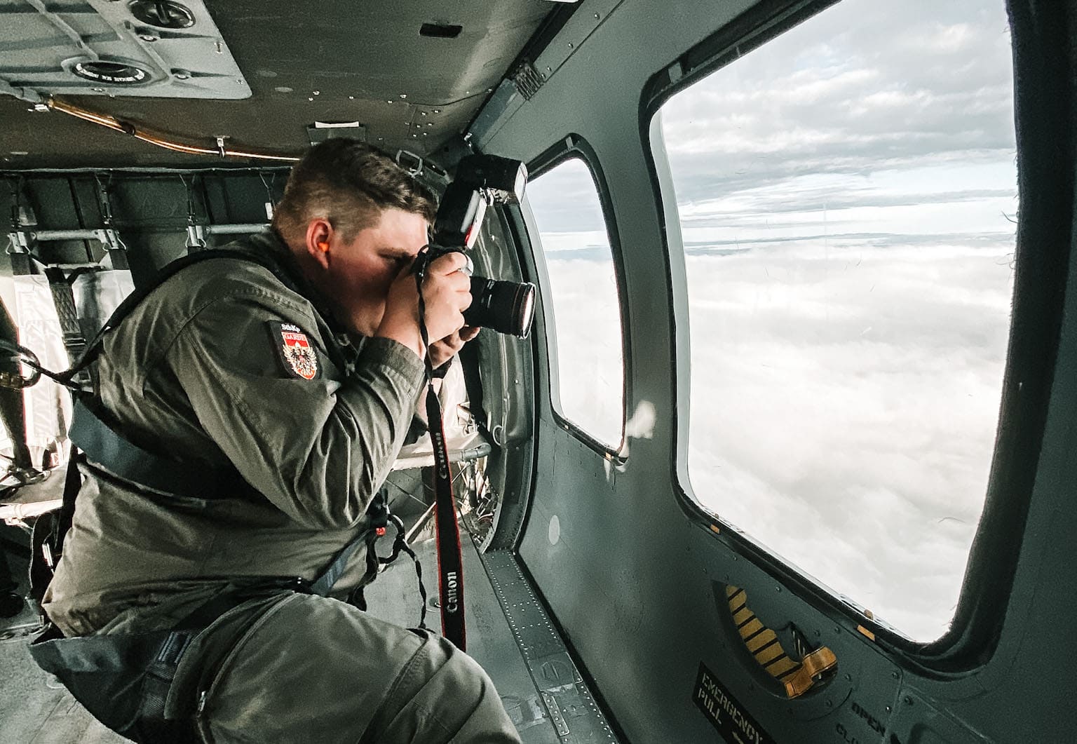 Guards photographer Nick Rainer in a short interview