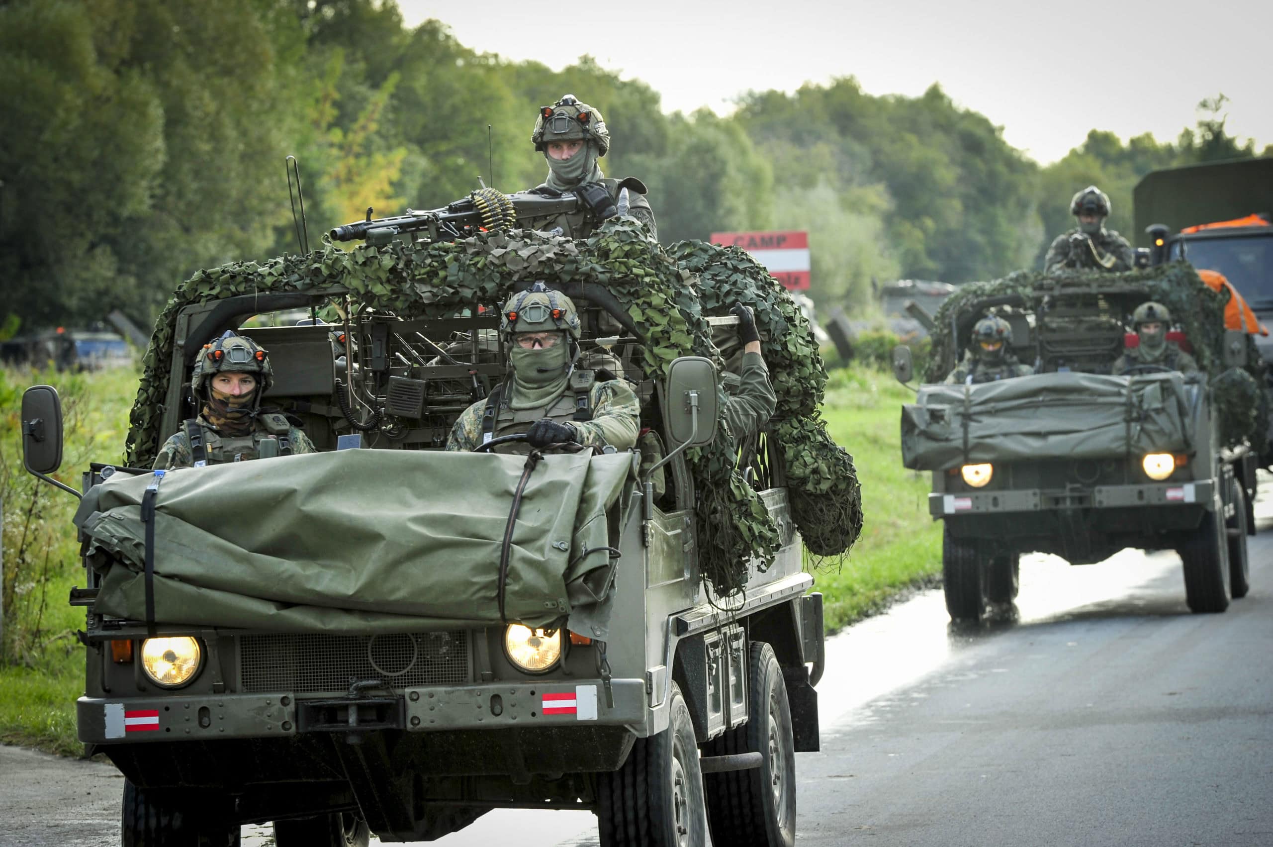 Jäger Battalion 25 tests its operational readiness