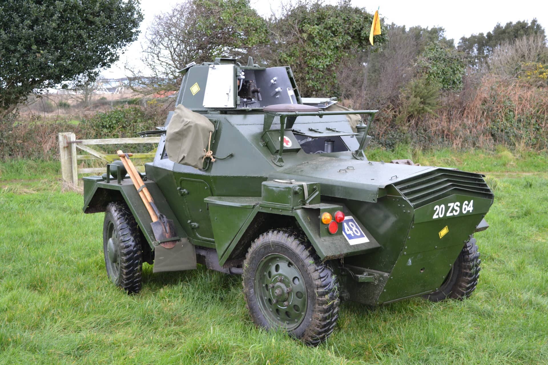 The legendary Daimler Scout Car