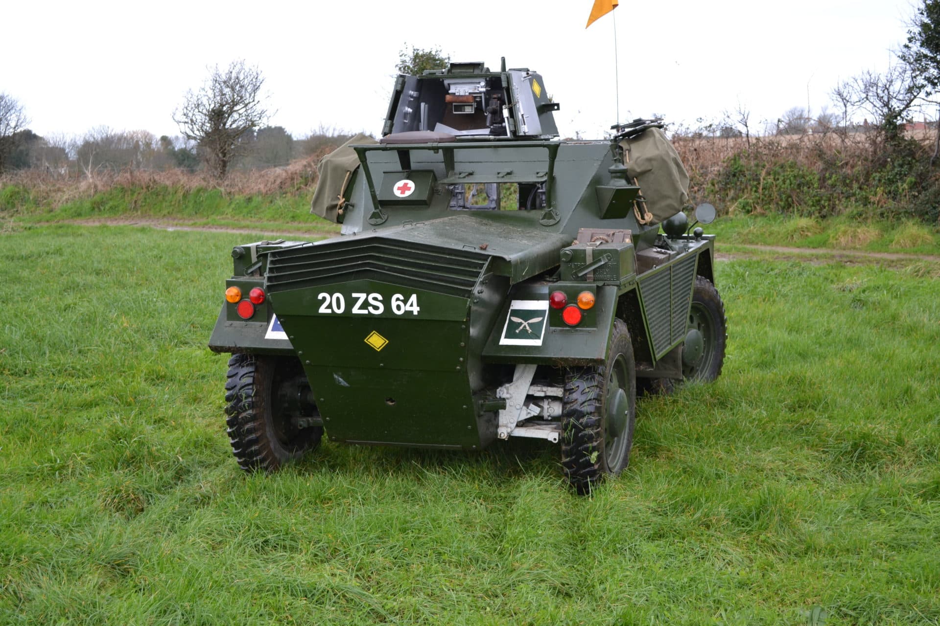 The legendary Daimler Scout Car