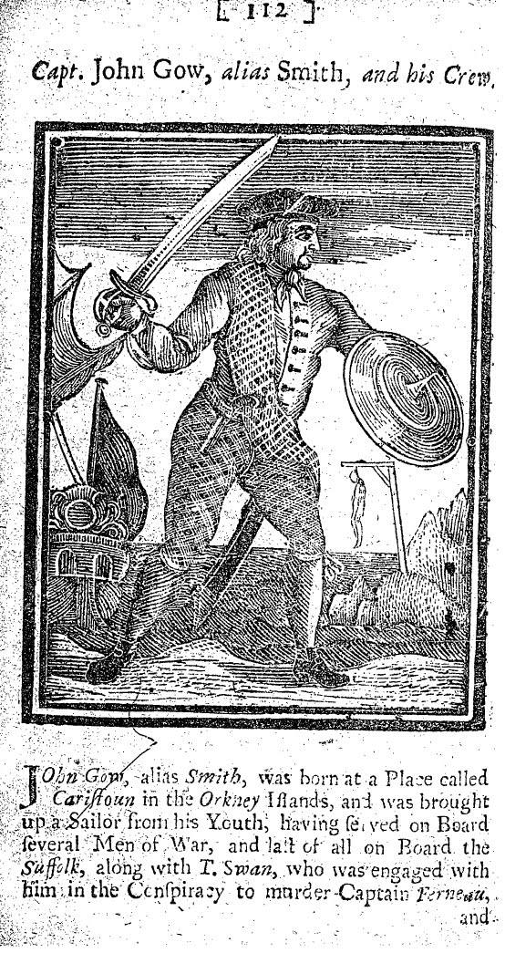 The failed career of pirate John Gow