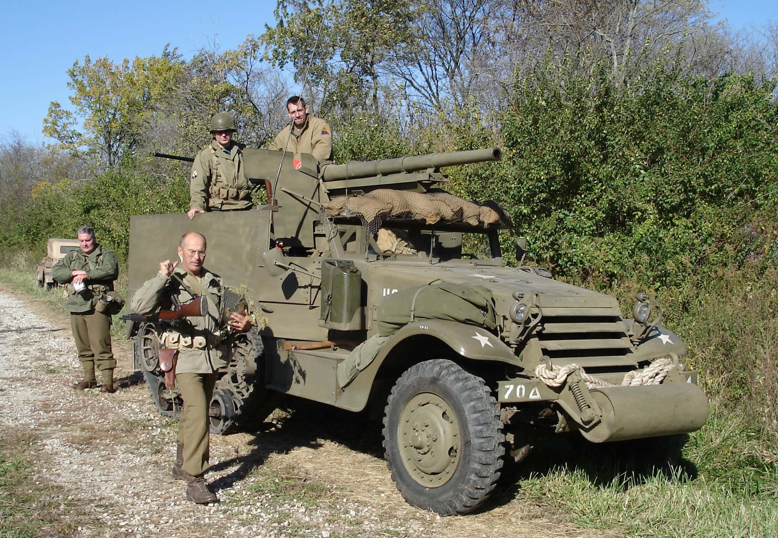 M3-Gun Motor Carriage - the makeshift tank destroyer