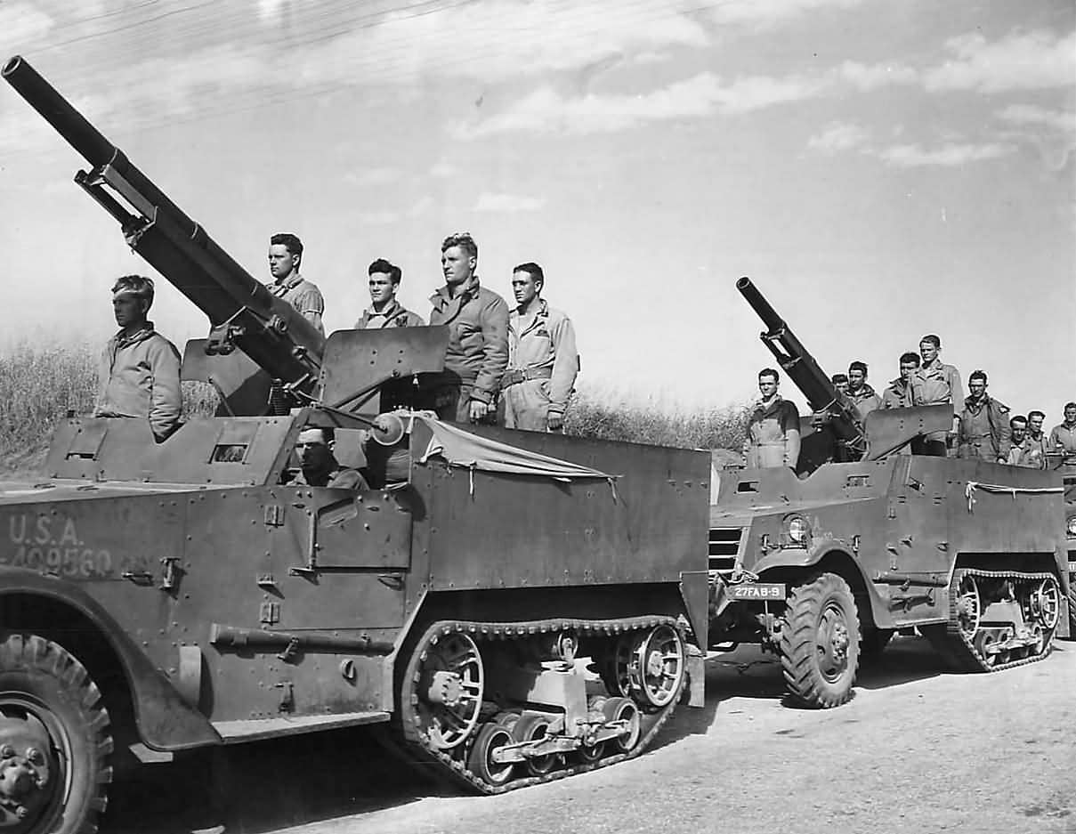 M3-Gun Motor Carriage - the makeshift tank destroyer