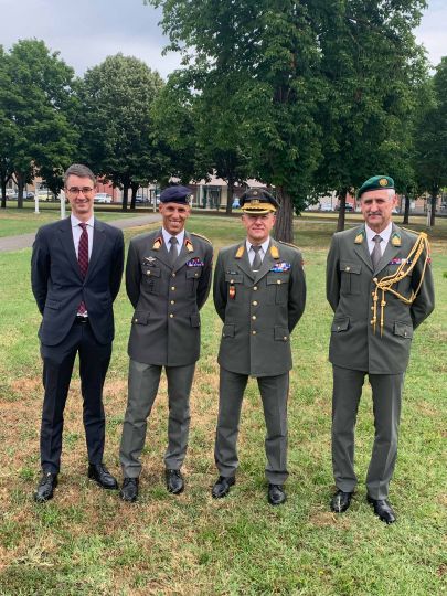 Eurocorps: Major General Dorfer at change of command