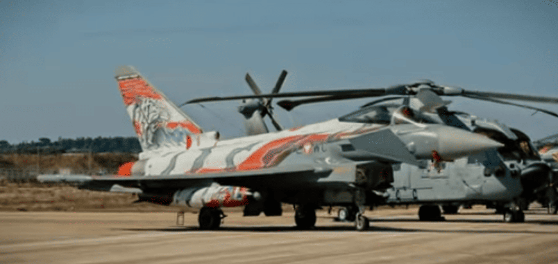 Eurofighter: Fighter Show with participation of the Austrian Armed Forces