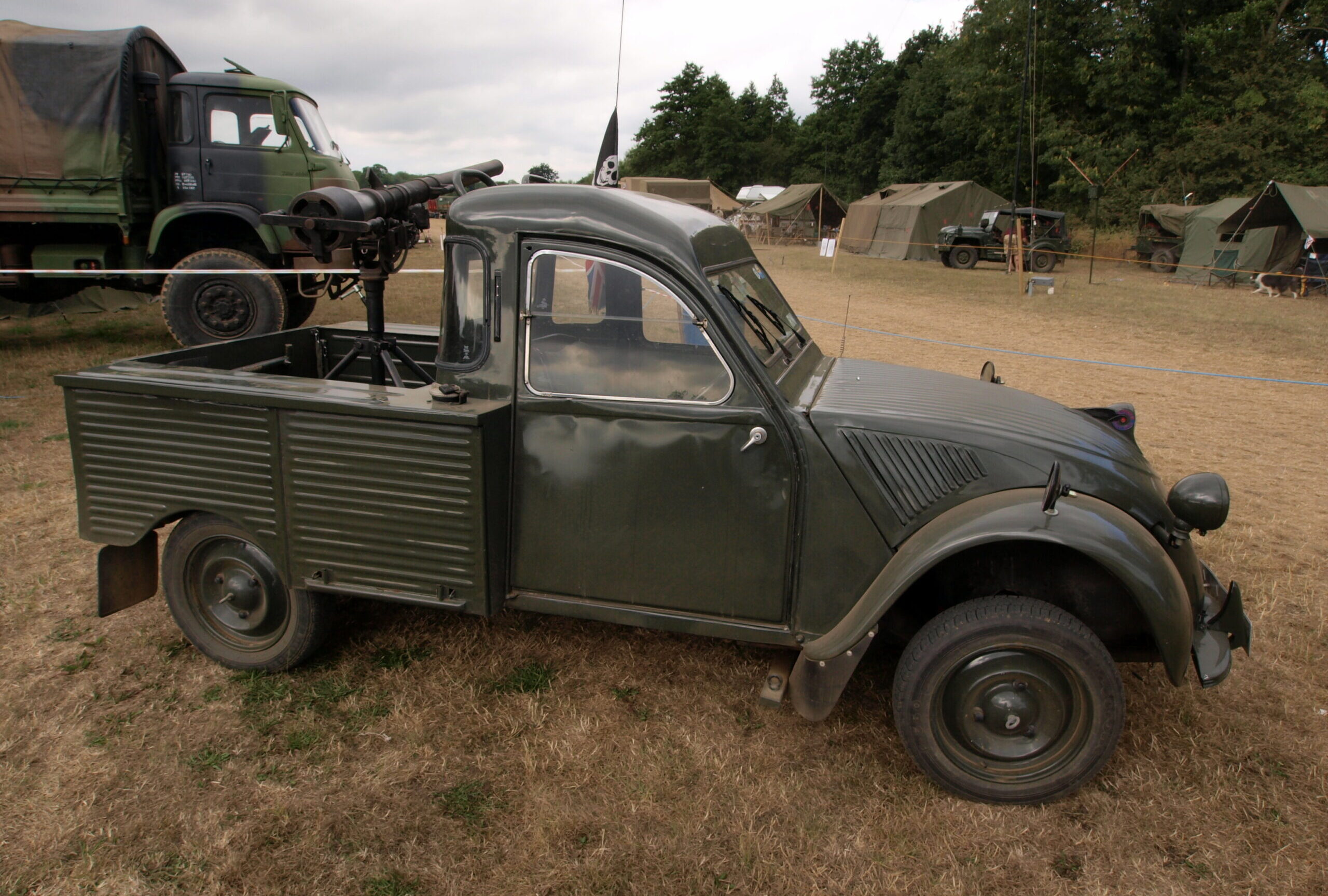 The 2CV: a very unusual military vehicle