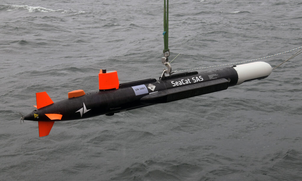 Sea Cat underwater drone for the German Armed Forces