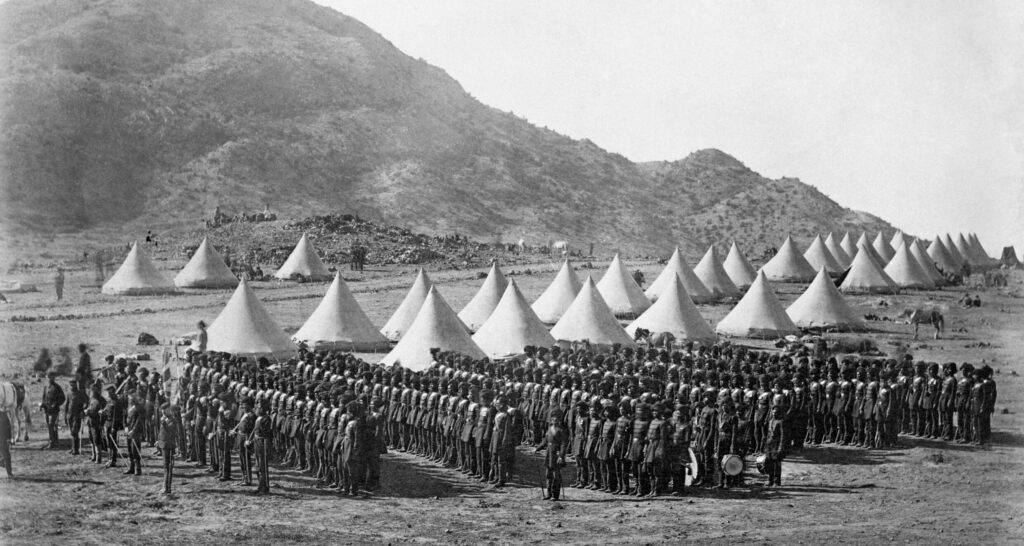 The Ethiopian campaign and the "Abyssinian campaign medal"