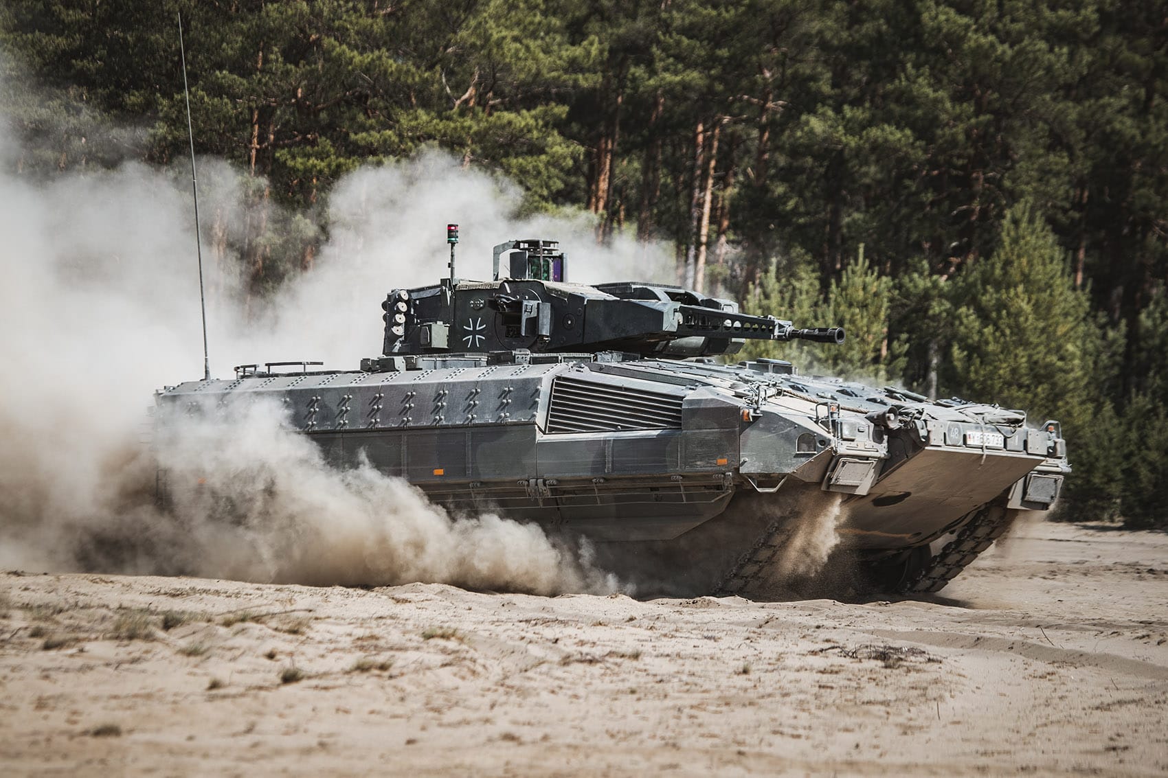 New engines for the Puma infantry fighting vehicle