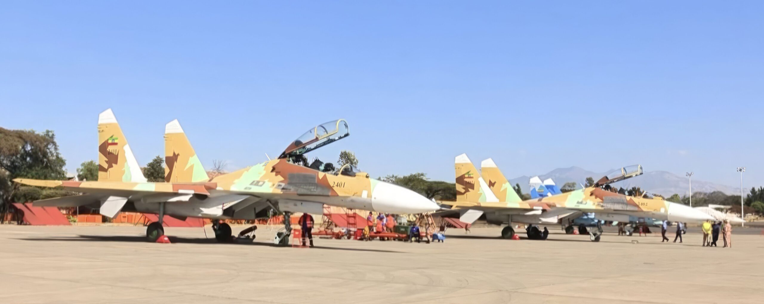 Ex-Indian Su-30K now all in Africa