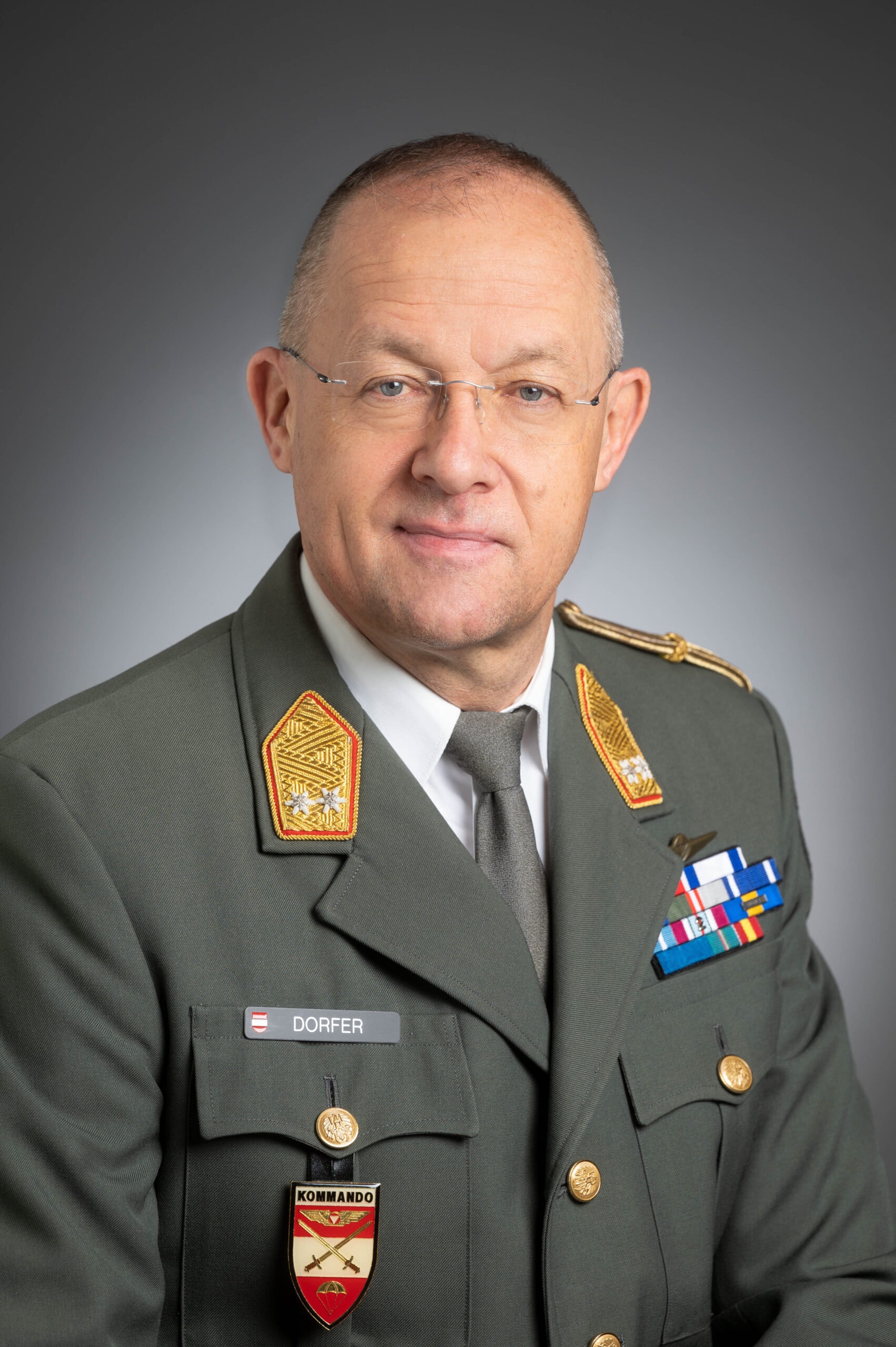 Major General Dorfer and Brigadier Promberger confirmed