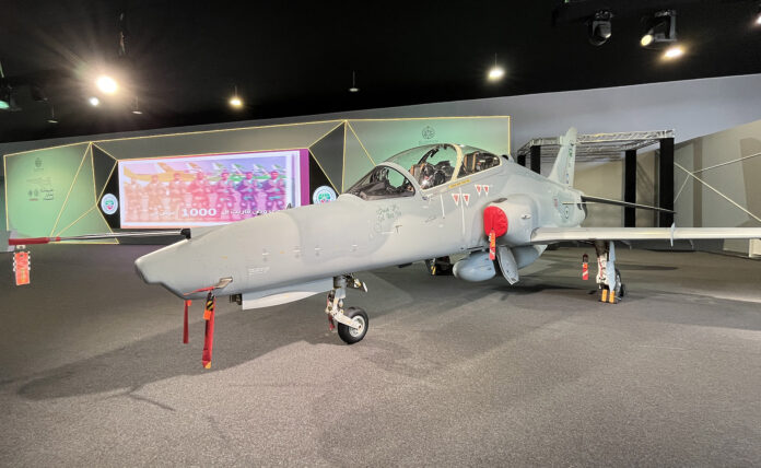 BAE: Saudi Arabia shows locally built Hawk T-165