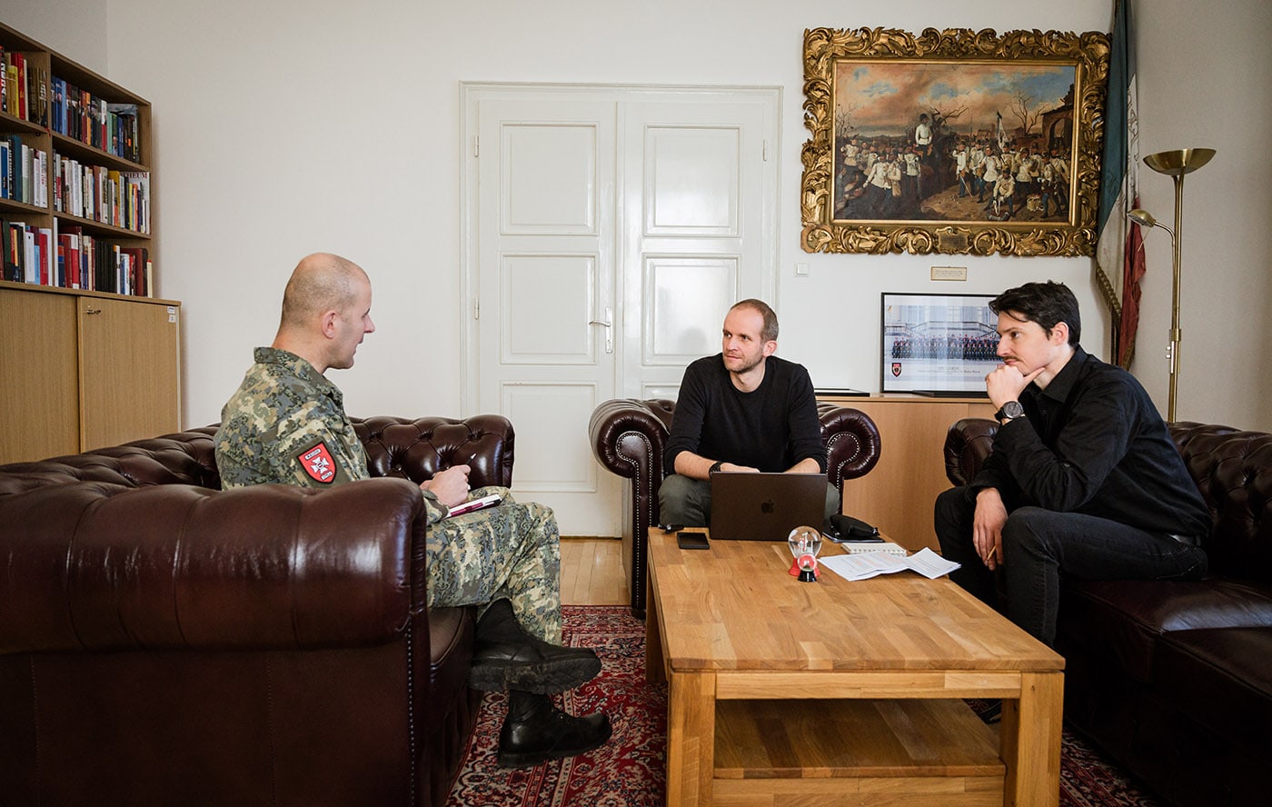 Markus Reisner: "We are writing history right now"