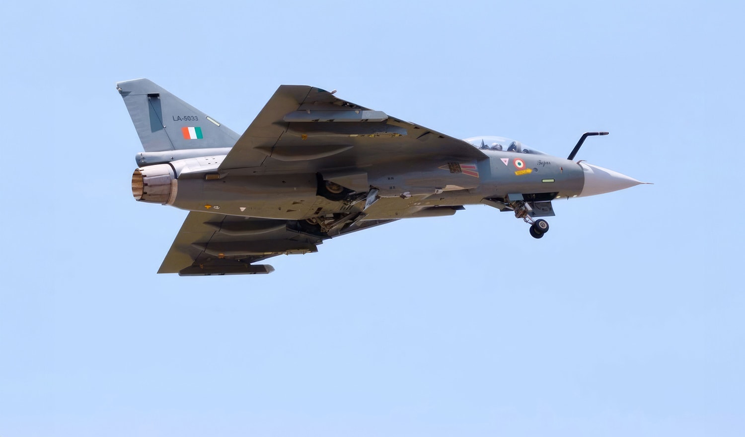 First flight of the "new" HAL Tejas Mk.1A