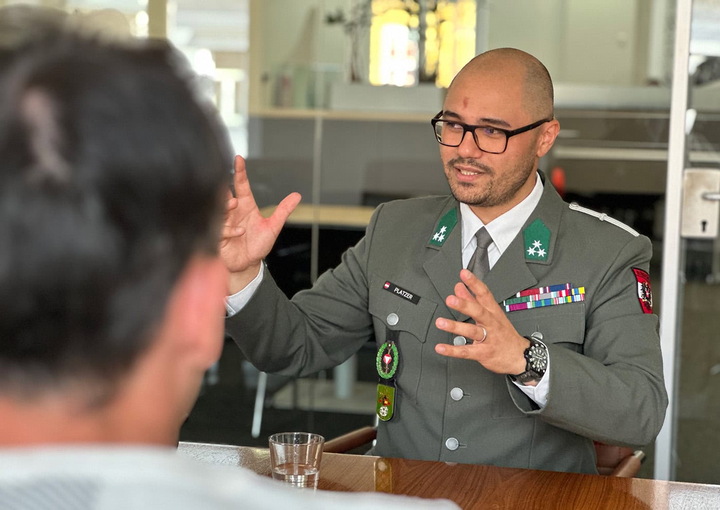 Interview mit Bundesheer-Rapper John Patrick Platzer