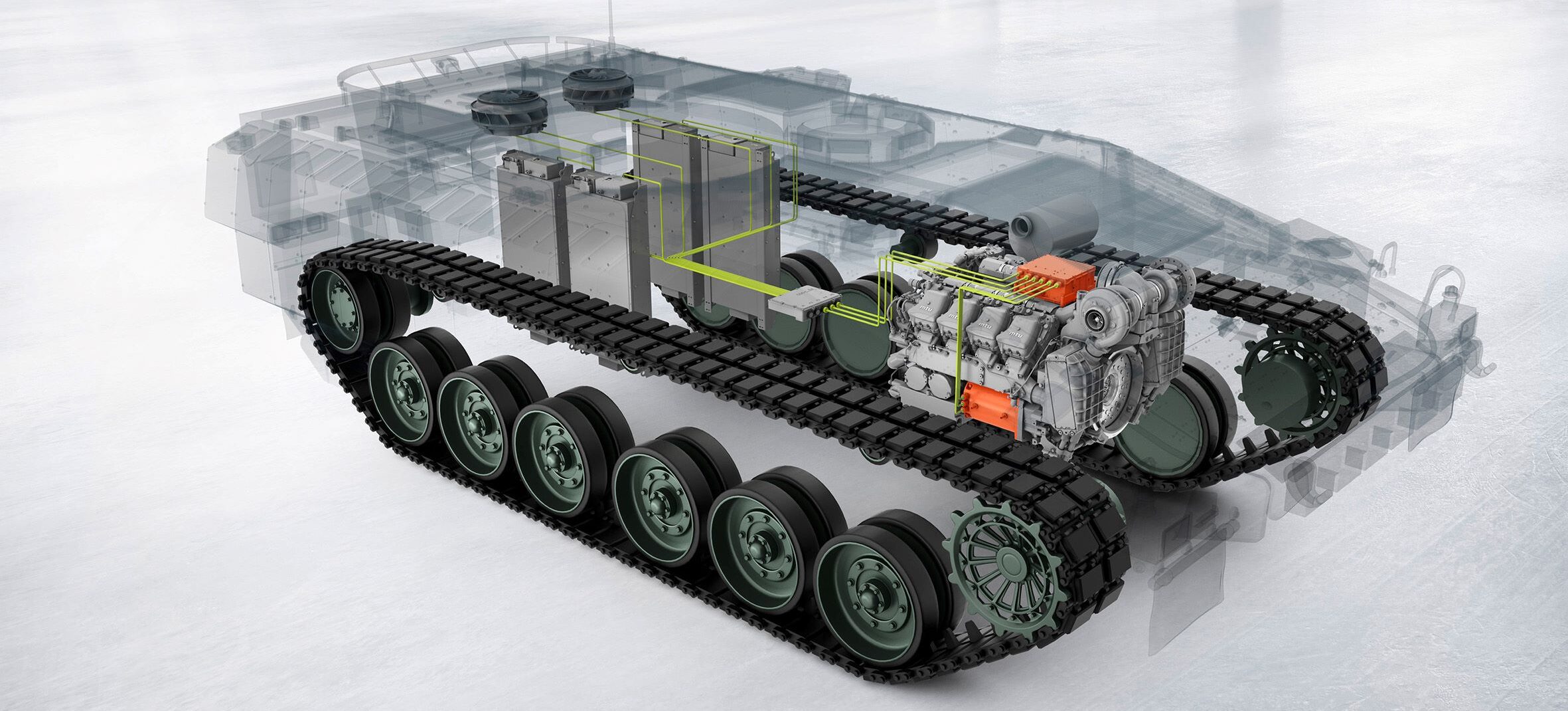 Rolls-Royce stellt Hybridantrieb für Panzer vor