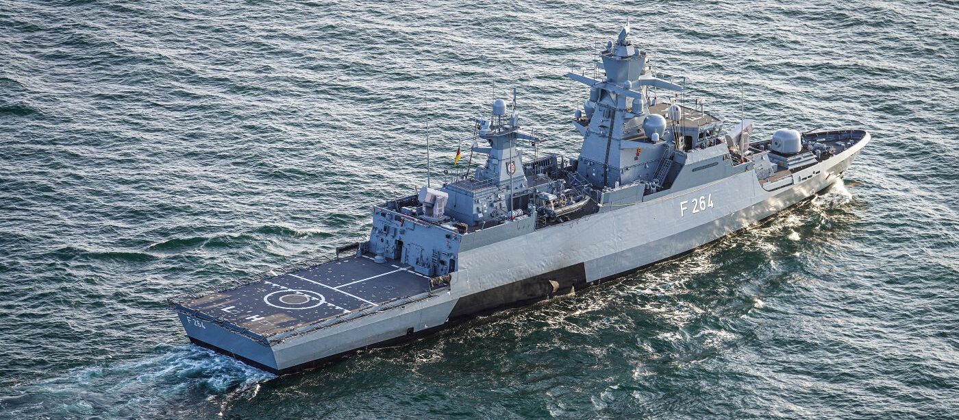 Bundeswehr: Corvette sets sail for Lebanon