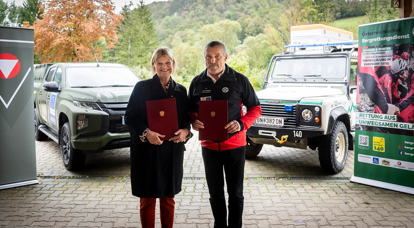 Austrian Armed Forces and mountain rescue intensify cooperation