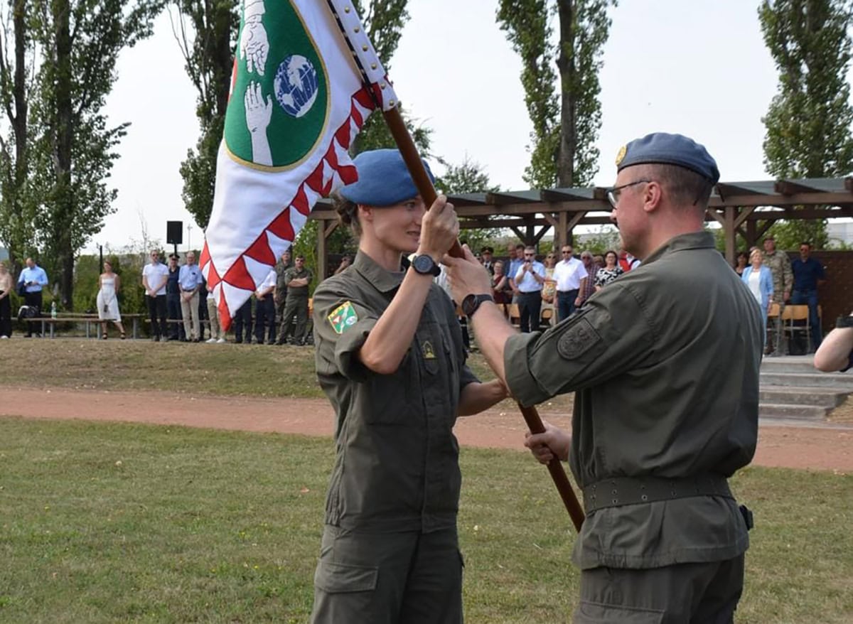 Major Anna Kaiser ist neue AFDRU-Kommandantin