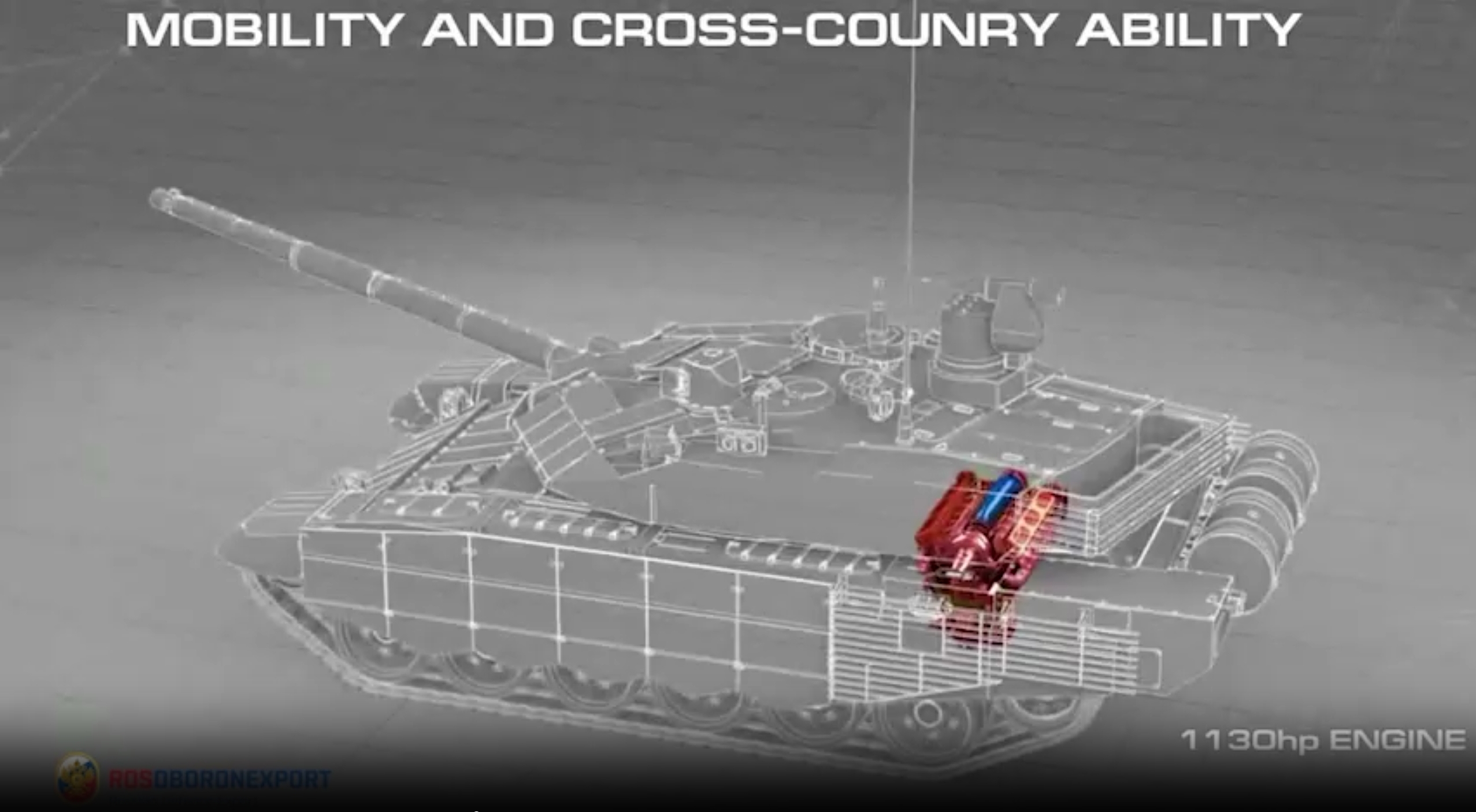 IDEX 2025: Russia shows T-90MS Proryv main battle tank