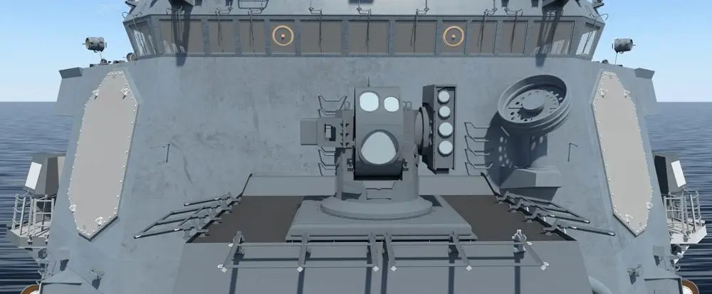 US Navy Zerstörer schießt mit Lockheed-Laserkanone