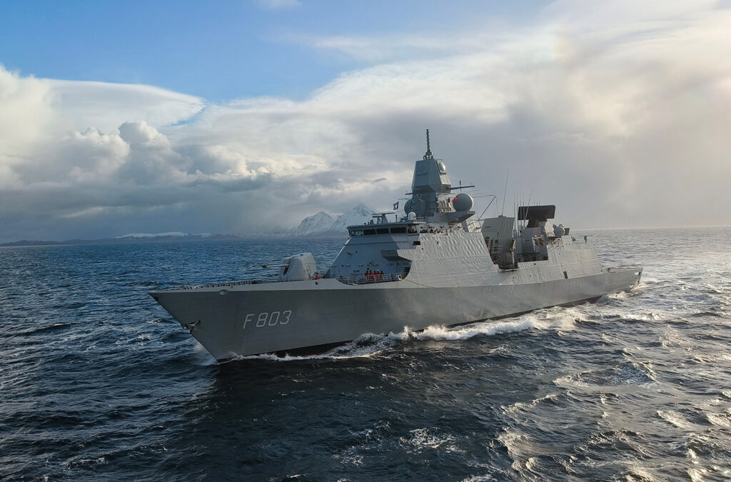 NATO naval unit shows presence in the High North
