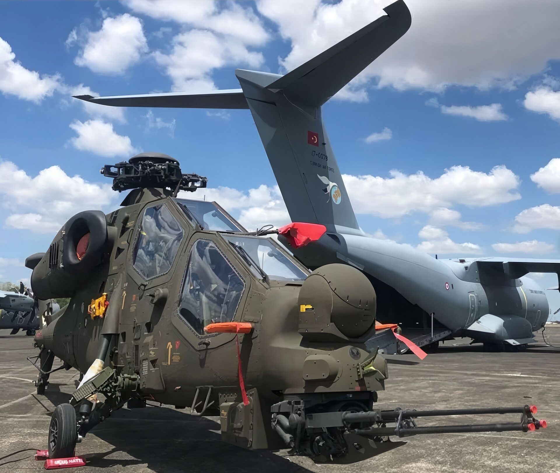 Turkish TAI Atak combat helicopters for Somalia