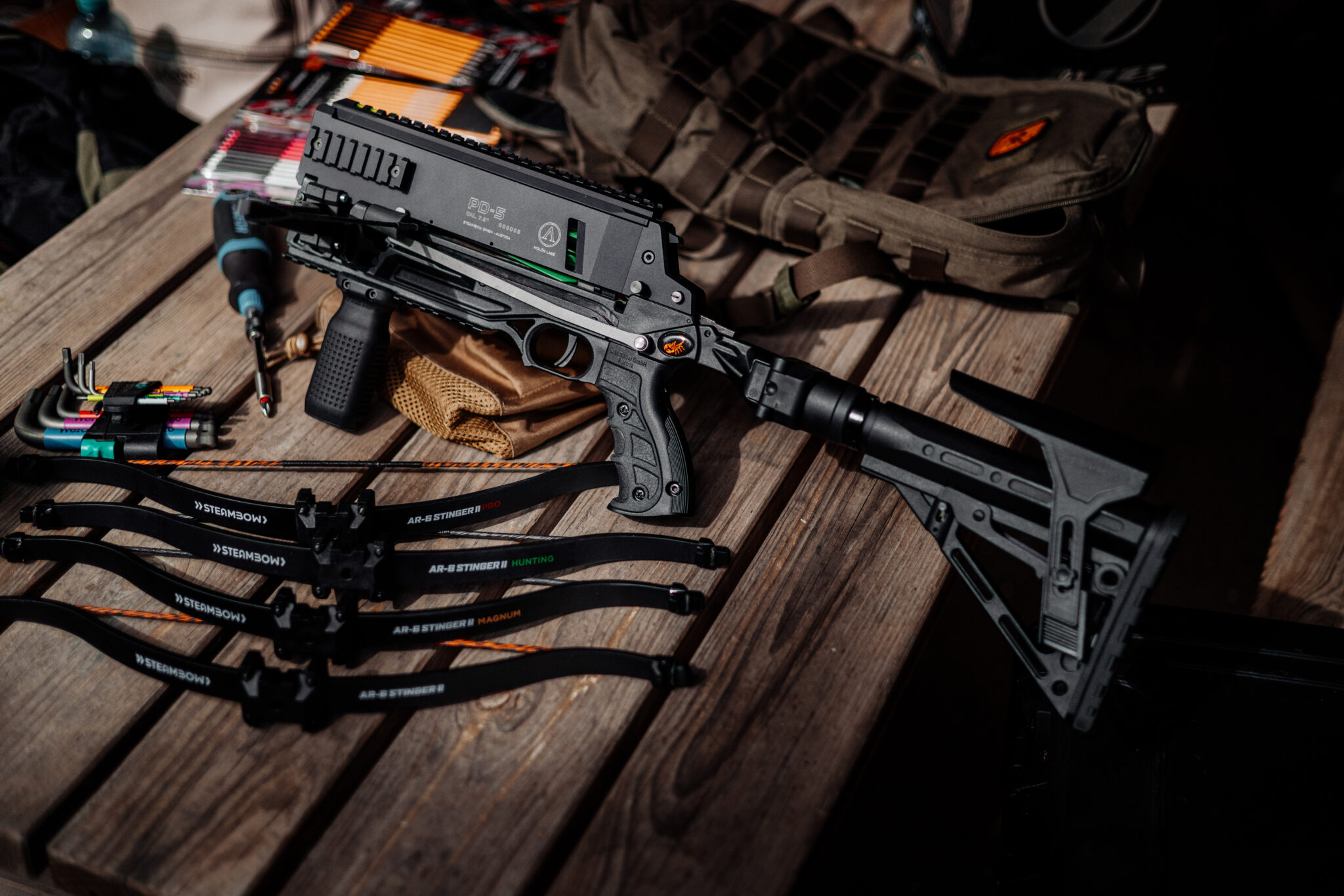 Steambow PD-5: Armbrust für Sport und Einsatz