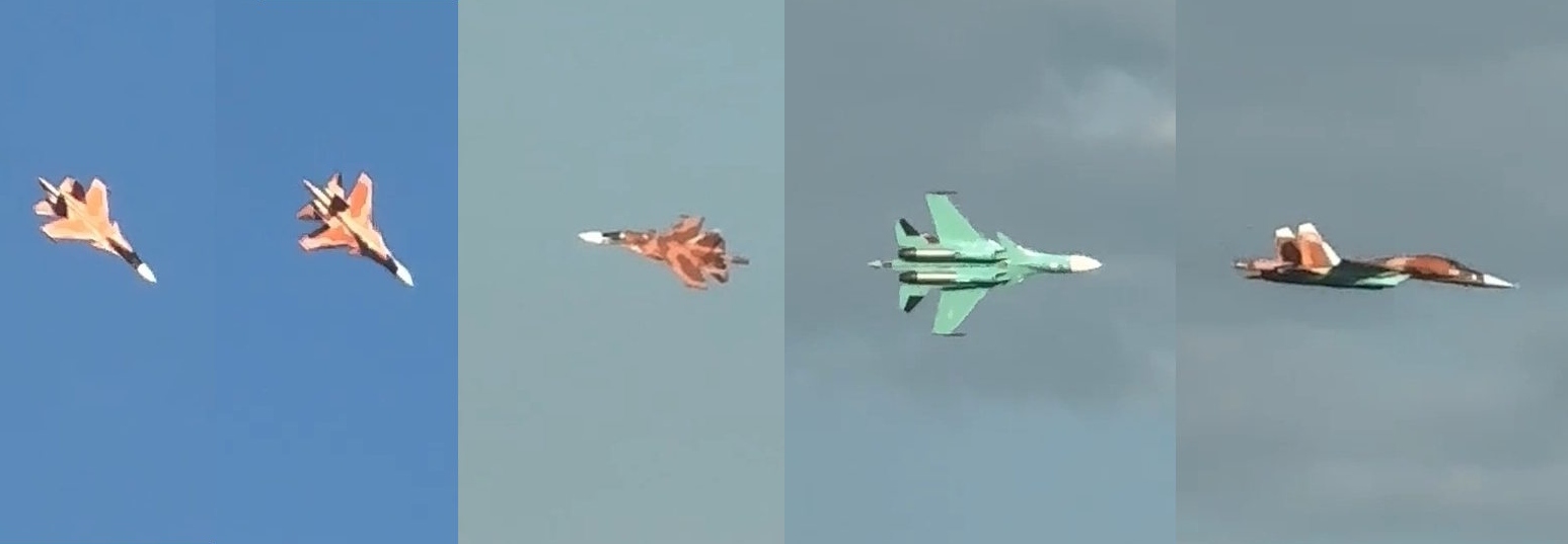 First pictures! Su-34E fighter-bomber for Algeria