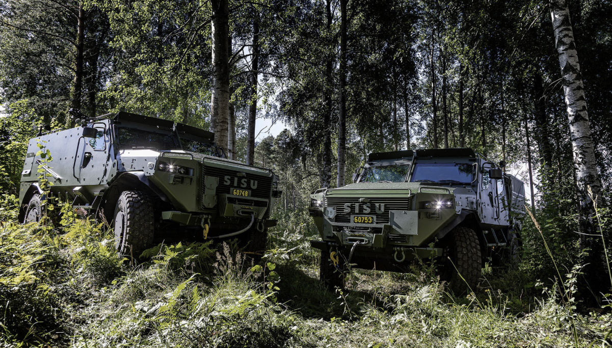 Sweden receives first GTP vehicles from Sisu