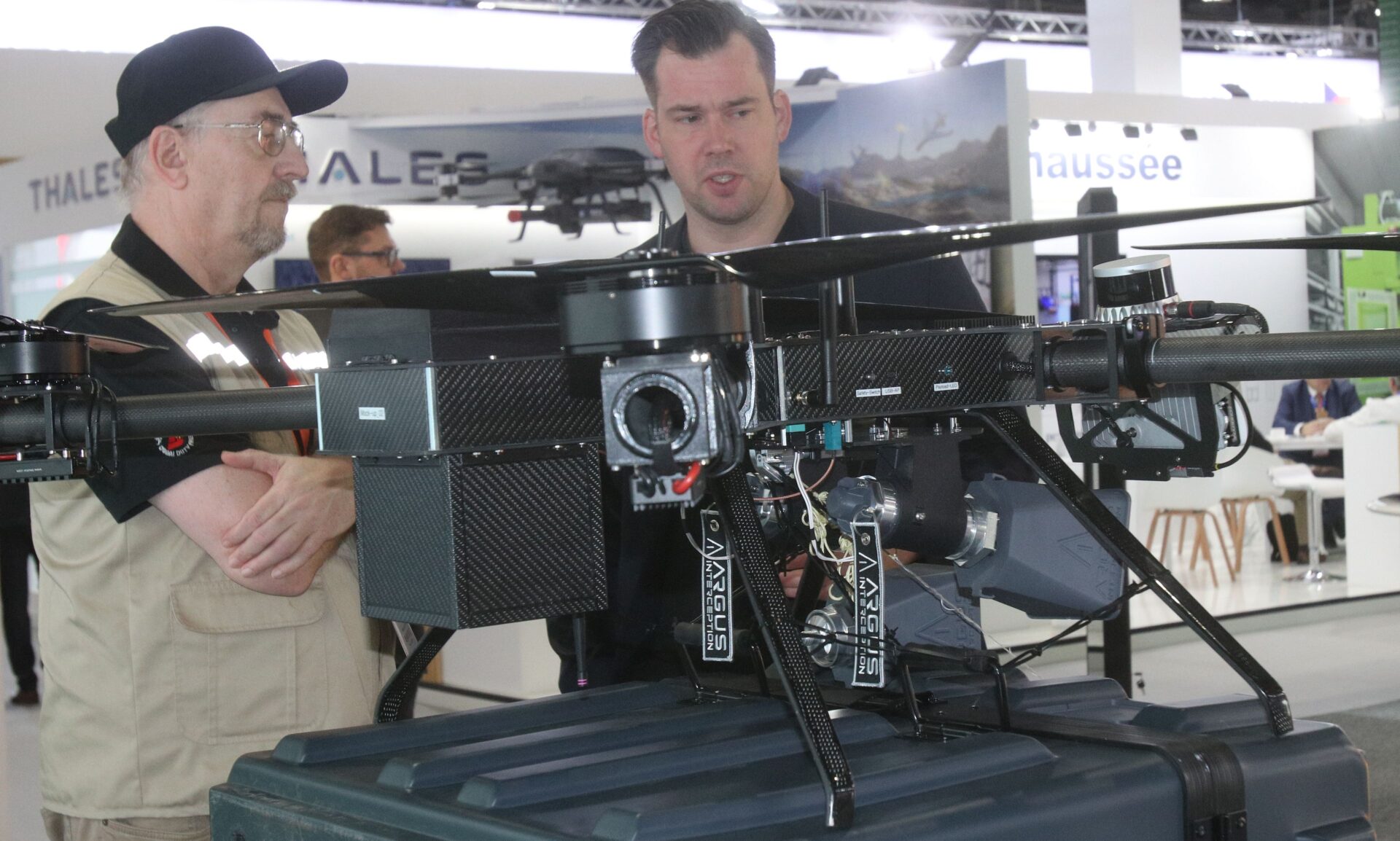 Argus: "Intercepting drones, or rather ‘capturing’ them..."