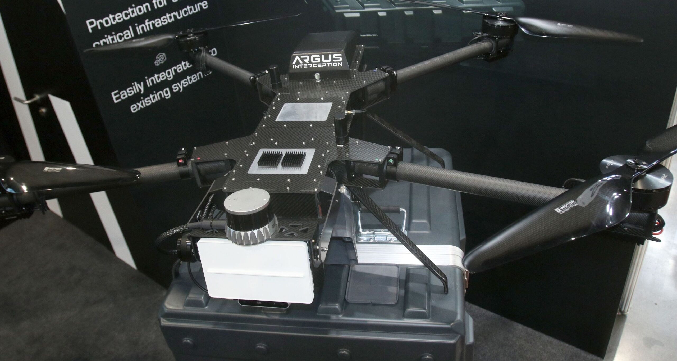 Argus: "Intercepting drones, or rather ‘capturing’ them..."