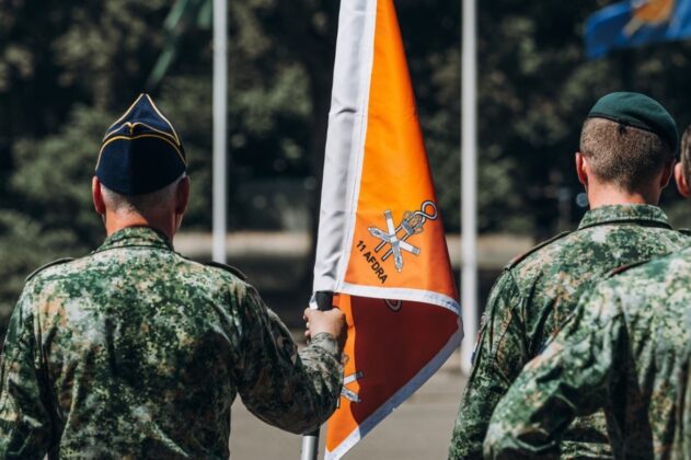 New formation of an artillery unit in the Netherlands