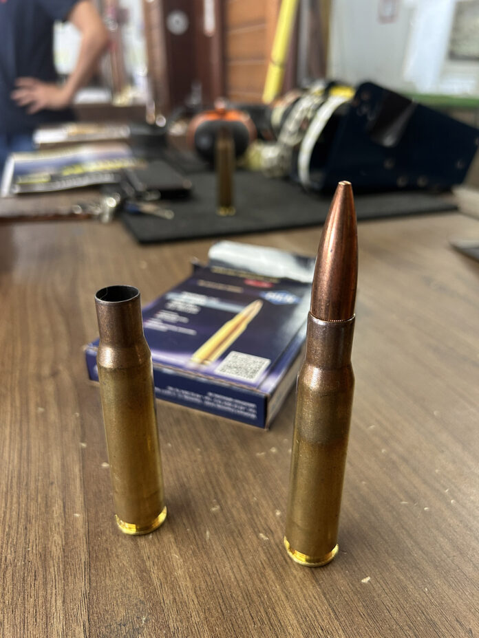 So fühlt sich ein Schuss mit Kaliber .50 an
