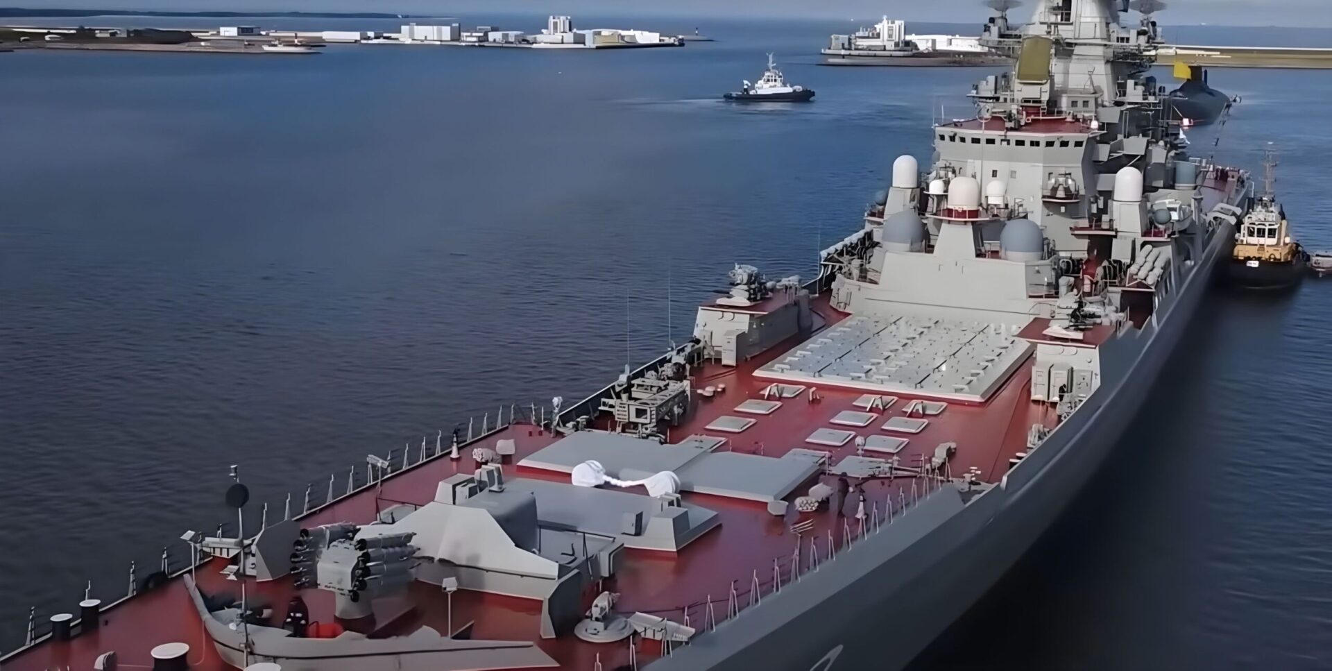 Nuclear battlecruiser "Admiral Nakhimov" is back at sea