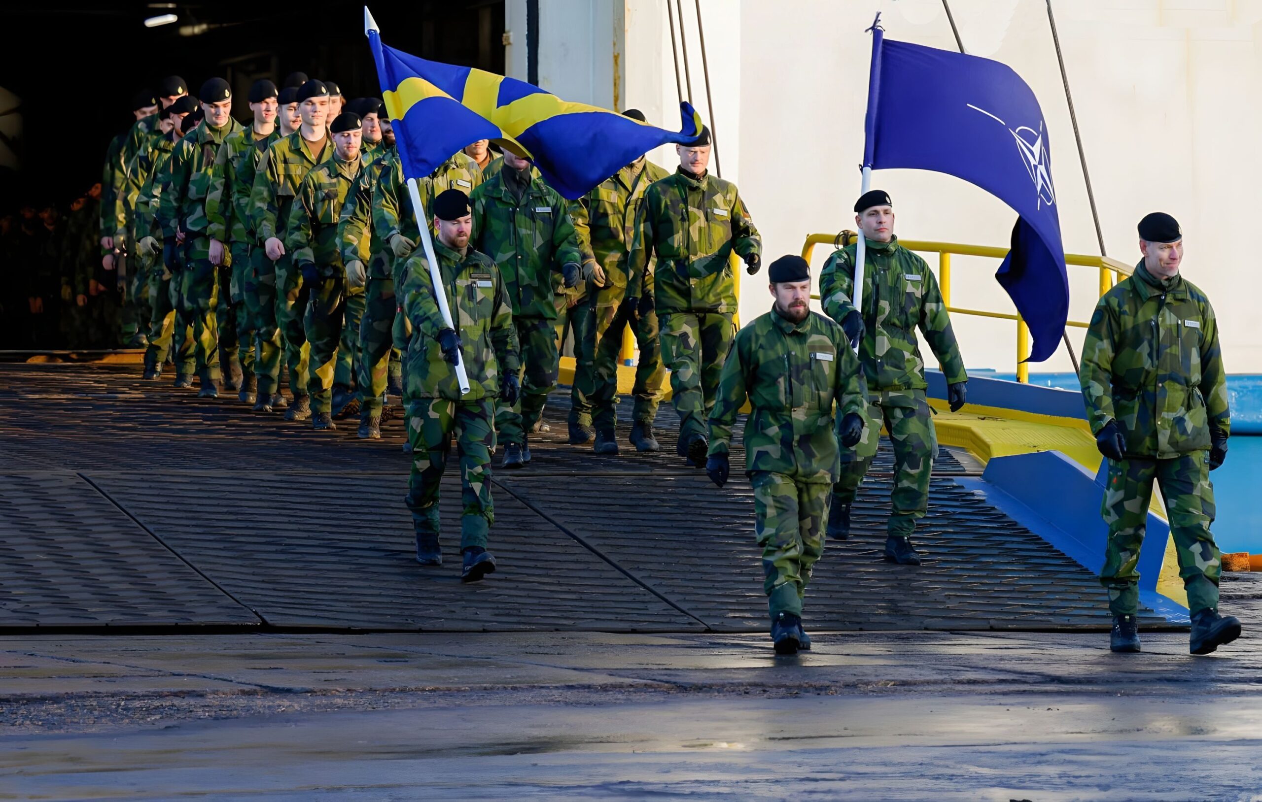 New NATO logistics center in Sweden