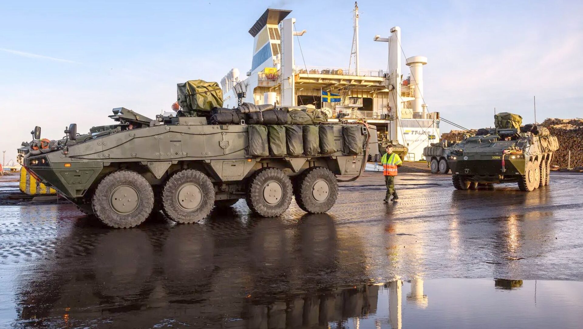 New NATO logistics center in Sweden