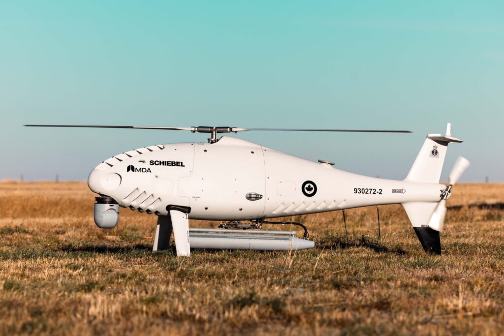 Schiebel drones for the Canadian Navy