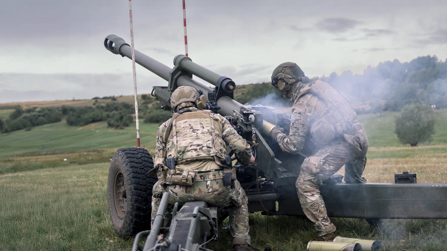 "Griffin Strike": Multinational artillery exercise