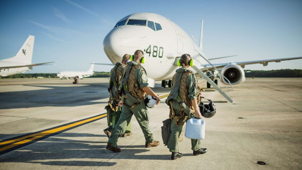 North flank, GIUK gap: Reinforced with P-8A Poseidon