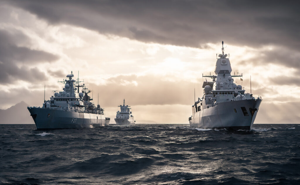 German Navy at the "Maritime Firing Exercise 2025"
