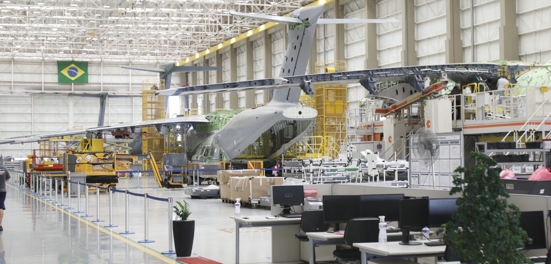 Erste österreichische Embraer C-390M nimmt Gestalt an