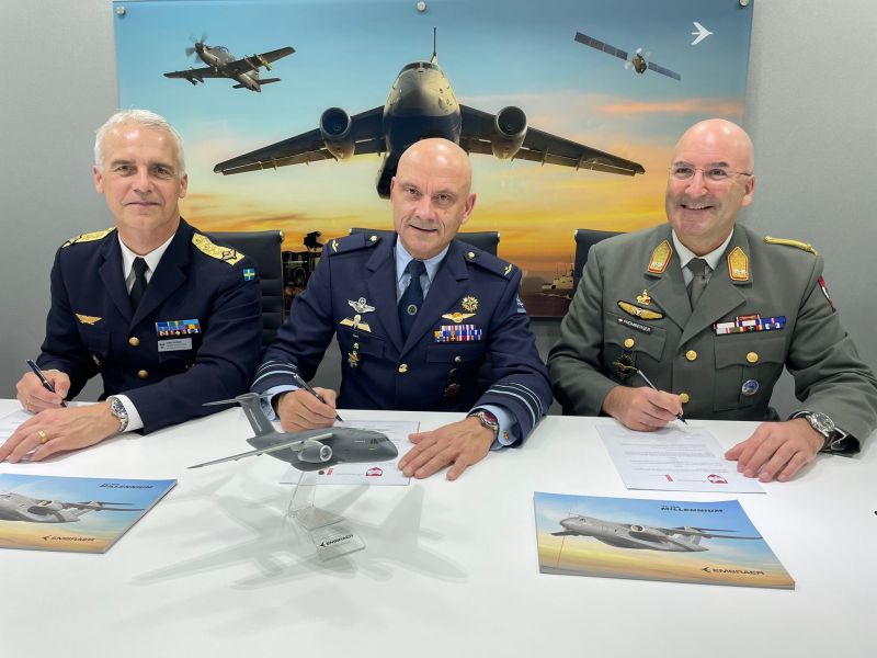 Österreich, Schweden und Niederlande kooperieren bei C-390M