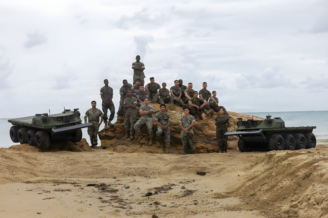 US Marines üben mit Rheinmetall Mission Master SP UGV