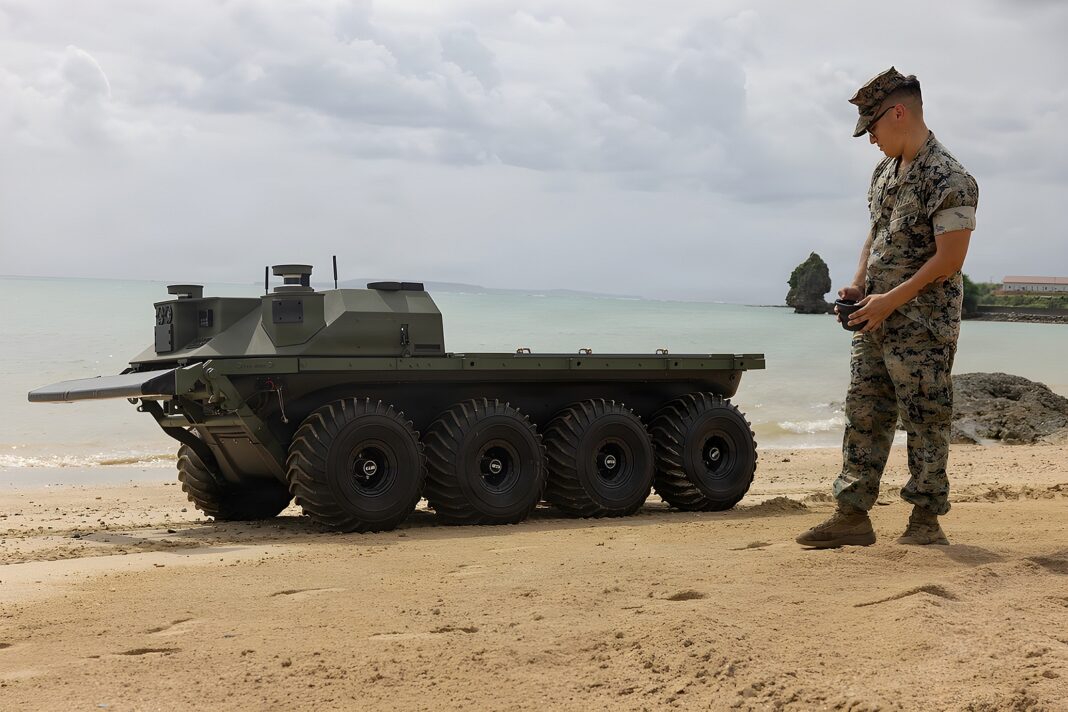 US Marines üben mit Rheinmetall Mission Master SP UGV