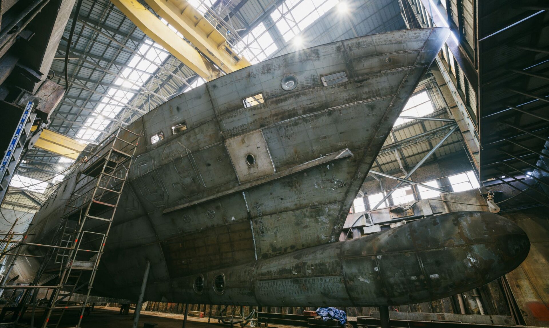 Belgium: Construction of the patrol vessel "Vega" is progressing